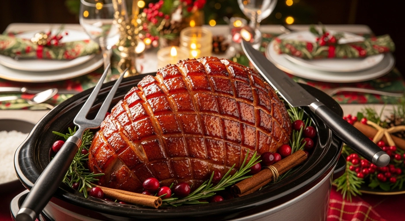 22 Fool-Proof Slow Cooker Christmas Ham Recipes For Easy Prep - Tri Recipe