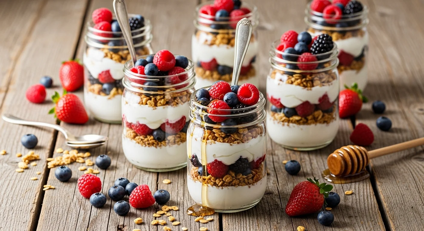 How to Make Parfaits in a Jar: Layered, Gorgeous & Perfect for Sharing ...