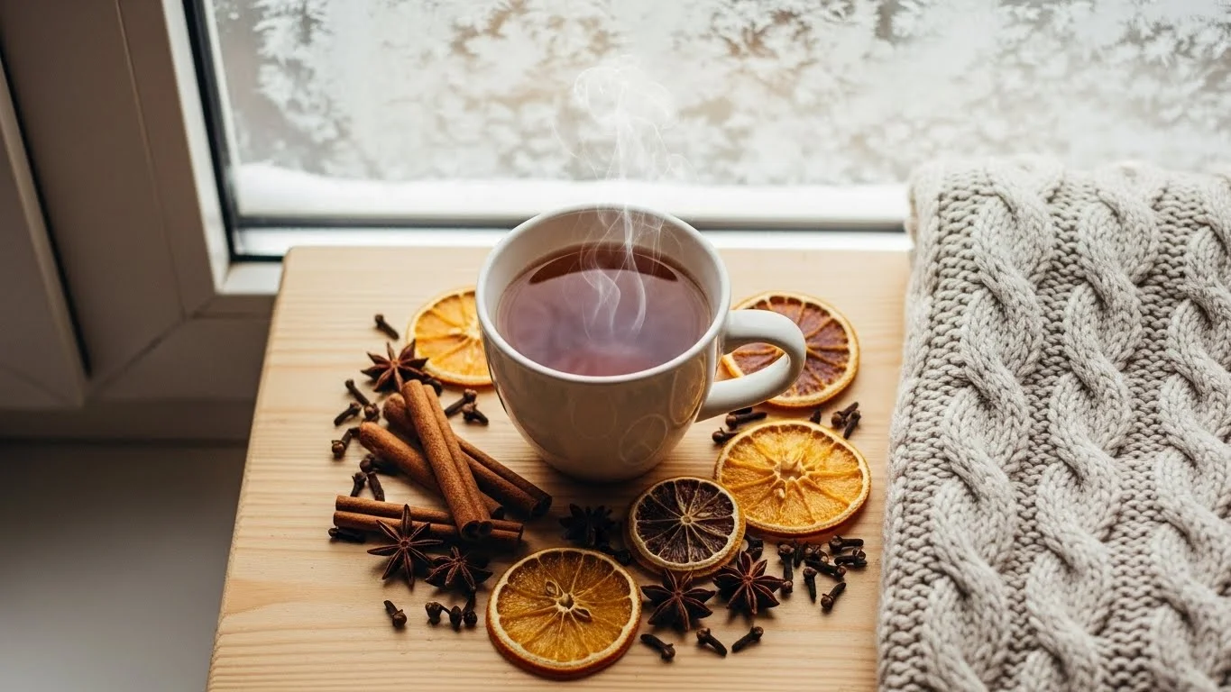 How to Make Winter Tea Blends for Warm Wellness - Tri Recipe