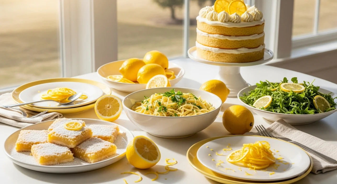 23 Zesty Spring Lemon Recipes That Taste Refreshing - Tri Recipe