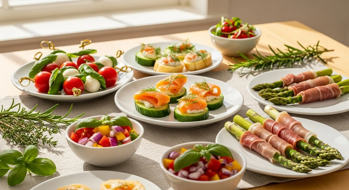 How to Make Spring Appetizers That Feel Light and Fresh - Tri Recipe